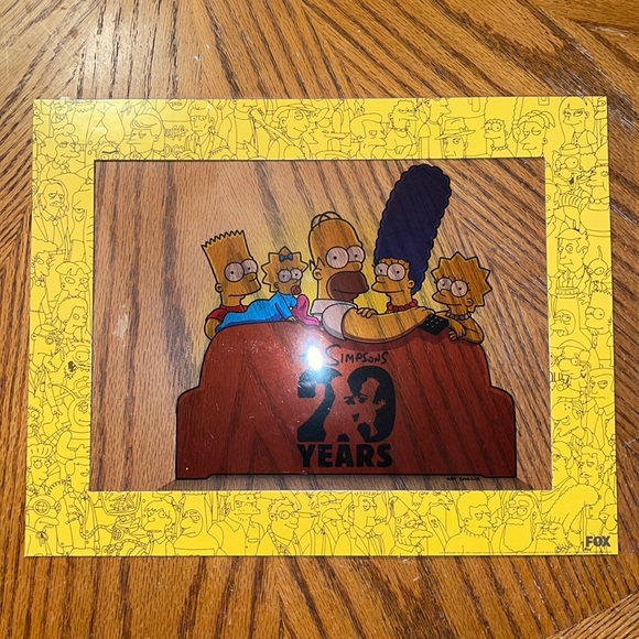 the Simpsons | Art | Simpsons 2th Anniversary Sericel Cel Art | Poshmark